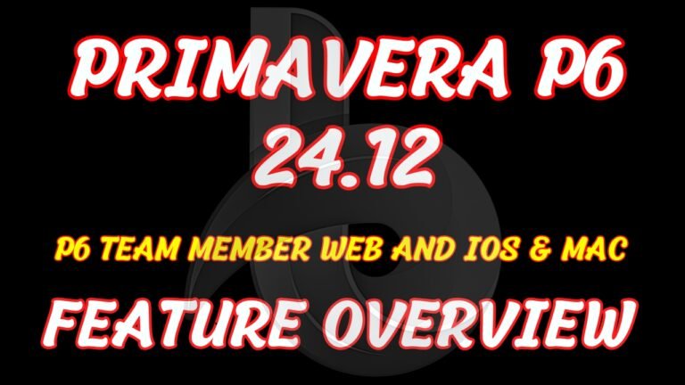 Primavera P6 How to Download and Install Primavera P6 Version 24.12 and ...